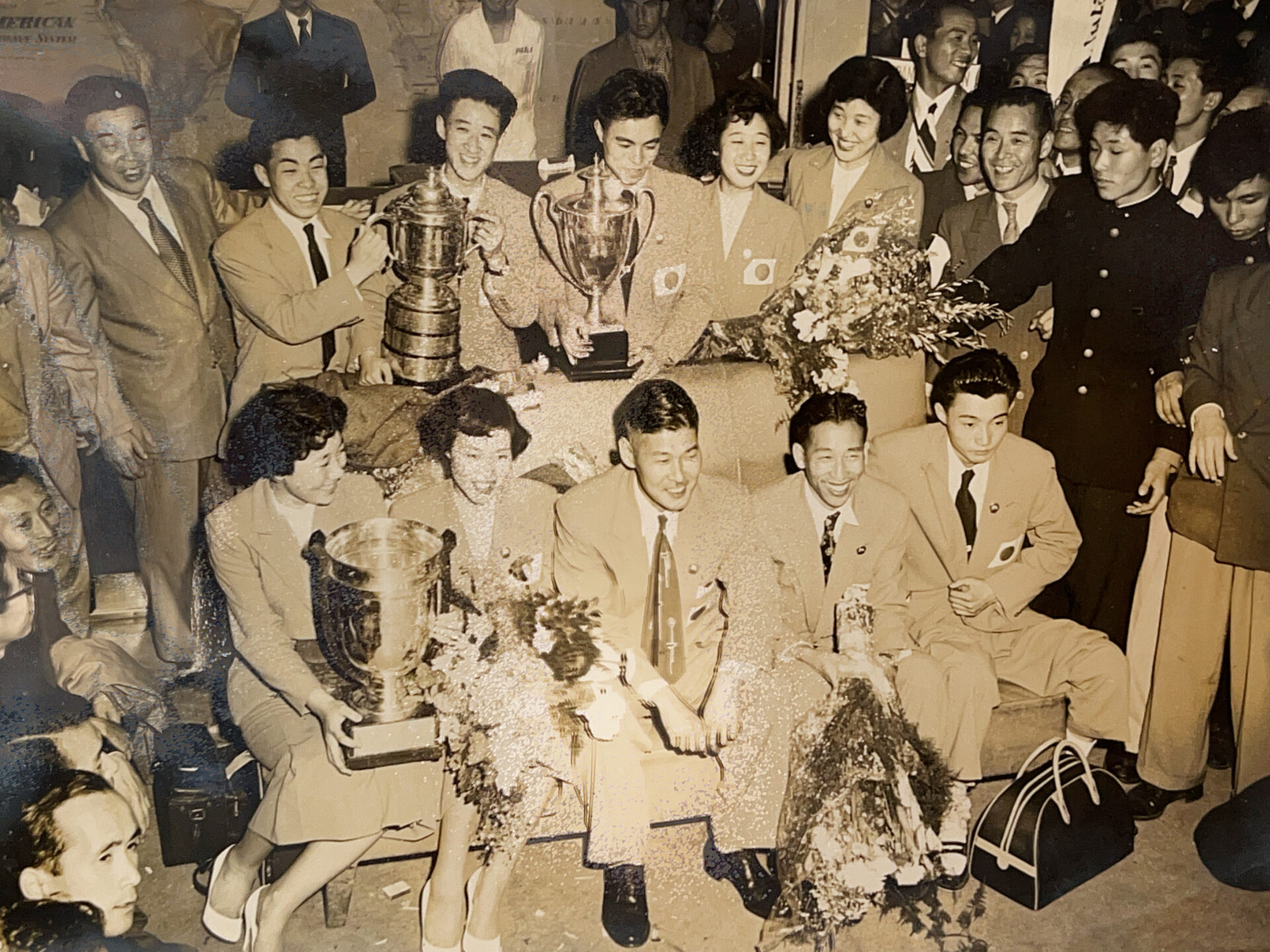 荻村伊智朗 Ichiro Ogimura Gallery 1950年代 1950s-8 1954年 世界卓球ロンドン - 荻村伊智朗 ...